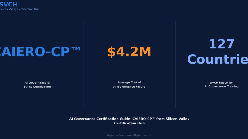 AI Governance Certification Guide – Silicon Valley Certification Hub